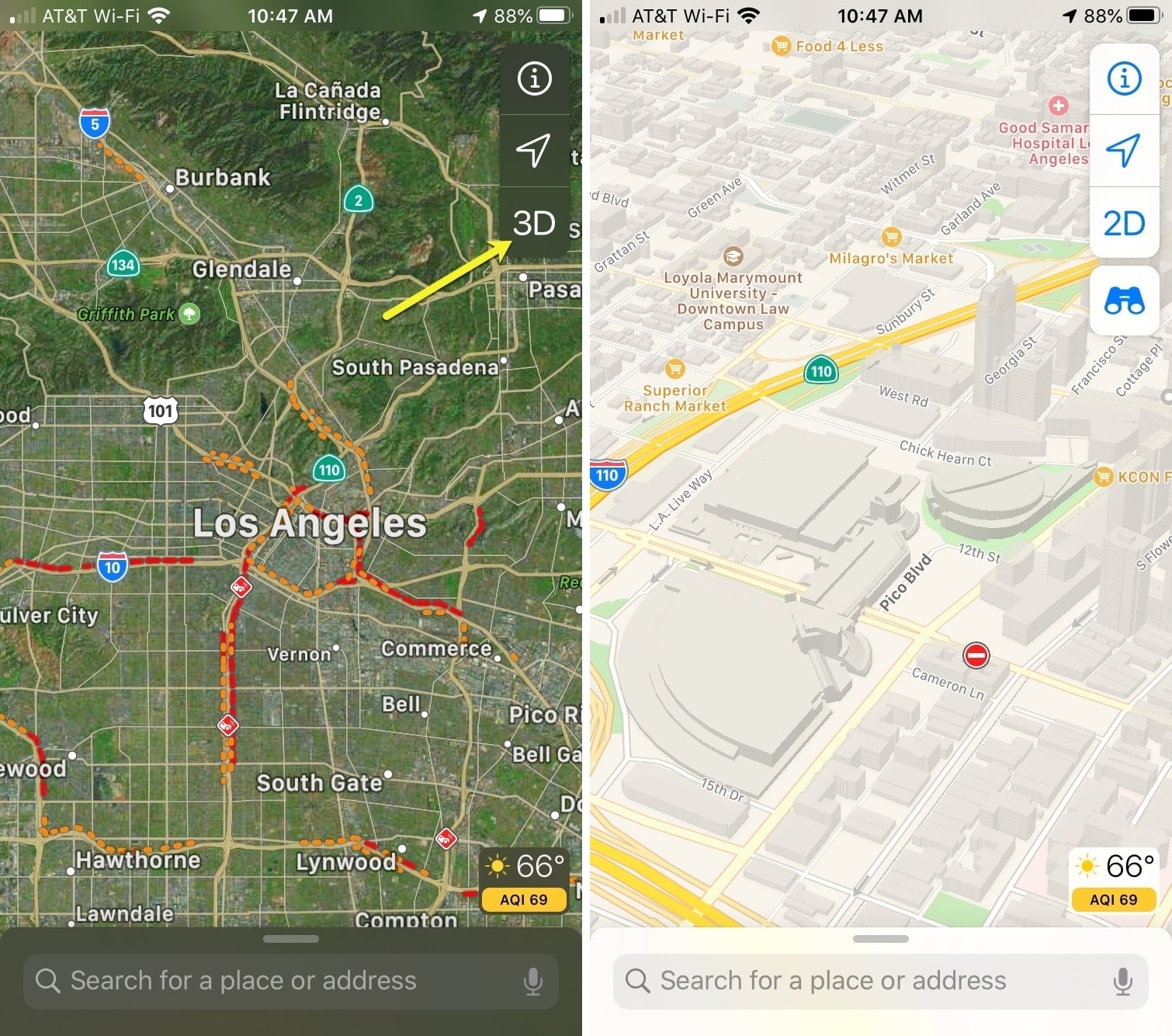 How To Switch To Satellite View In Apple Maps On The IPhone CellularNews How To Switch To Satellite View In Apple Maps On The IPhone CellularNews