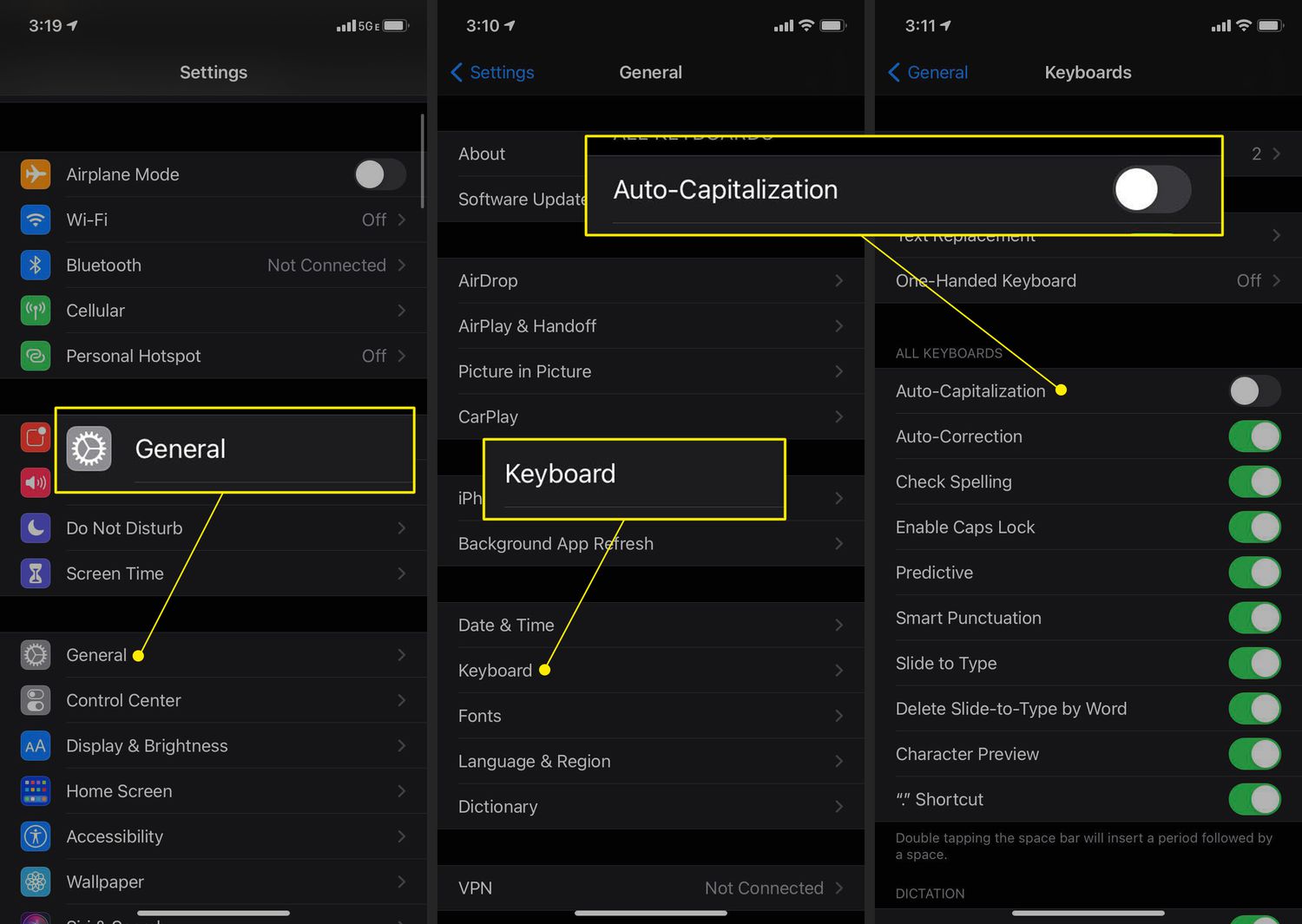 How To Turn Off Caps On IPhone CellularNews